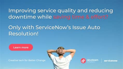 Henrik Madsen On Linkedin Expert View Servicenow Issue Auto