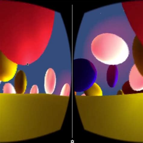Screen Capture Showing The Stereoscopic Vision For A Session With
