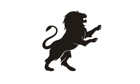 Lion Silhouette Vector