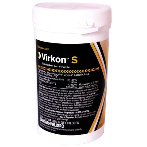 Virkon S Disinfectant And Virucide Tablets 50 Tablets — Jeffers