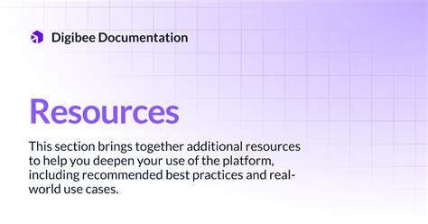 Resources Digibee Documentation