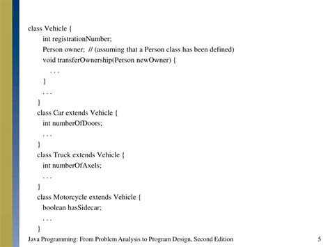 Ppt Chapter Inheritance And Polymorphism Examples Powerpoint Presentation Id
