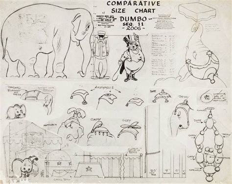 The Art Of Dumbo Dumbo Character Dumbo Concept Art Dumbo Mural