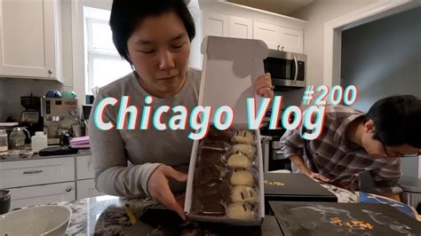 🇺🇸 미국일상 브이로그 In 시카고 빵순이 최애 빵집 빵하울🥖 삼겹살 김밥 꽃마usa 떡하울 티라미수떡 크림치즈떡 빅씨스 에센셜 50 홈트🏋🏻‍♀️ 뜨개