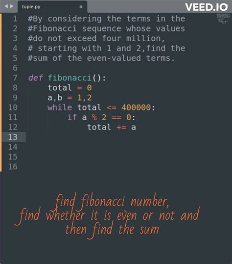 Sum Of Even Fibonacci Number Less Than 4 Million Shorts
