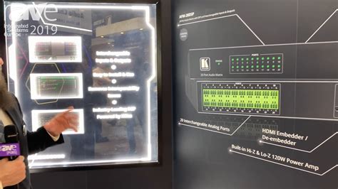 ISE Kramer Features Its AFM DSP Audio Mixer RAVe PUBS