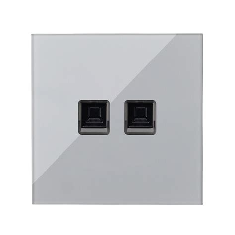 Wall Socket Internet Socket Pc Data Female Dual So Vicedeal