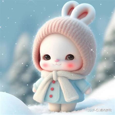 兔年头像｜高萌预警！108只高清软萌卡通兔兔来了，瞬间治愈你的不开心！ 知乎