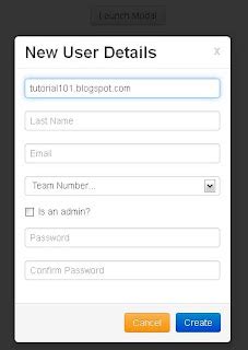 Create Registration Modal Box Using Bootstrap Tutorial