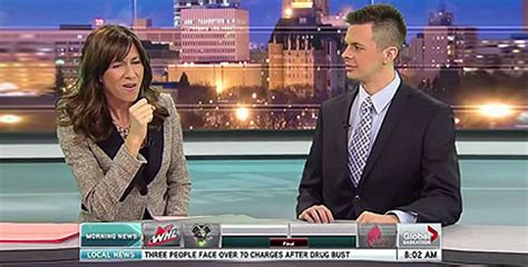 Bungling Newsreader Simulates Sex Act On Live TV Punchbaby