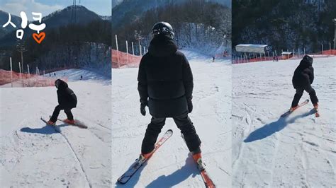 승현 네번째 스키강습강촌 엘리시안 4 Youtube