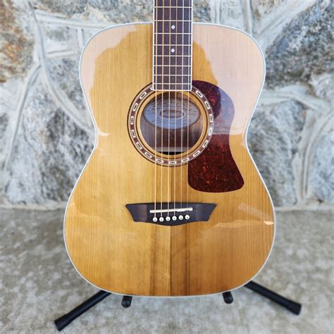 Washburn Heritage F11s Solid Cedar Top Folk Acoustic Guitar The