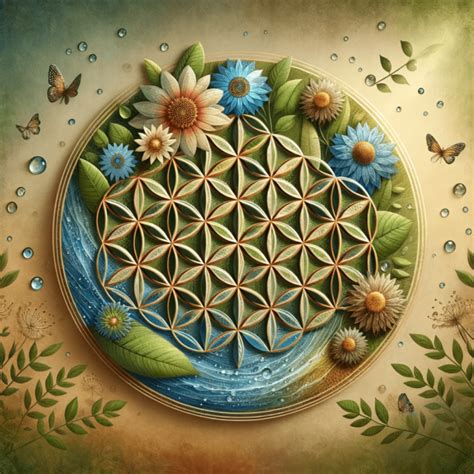 Blume Des Lebens Ein Symbol Der Heiligen Geometrie