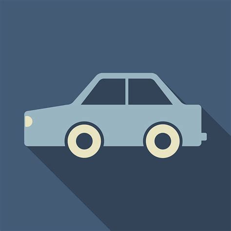 평면 스타일 벡터에 아이 장난감 자동차 Eps Ai Uidownload