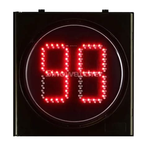 300mm Bi Color Two Digits Traffic Light Countdown Timer