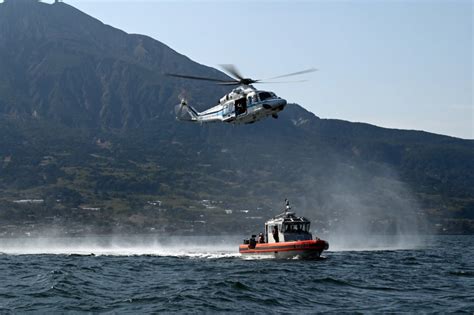 Uscgc Kimballs Long Range Interceptor Boat Works With Japan Cg Helo Chuck Hills Cg Blog