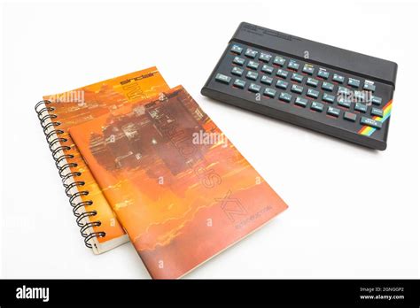 1982 sinclair zx spectrum and basic programming manual on off white
