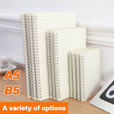 Thicker Spring Notebook A5 B5 Notebook Grid Blank Line Loose Leaf Coil Notebook Lazada Ph