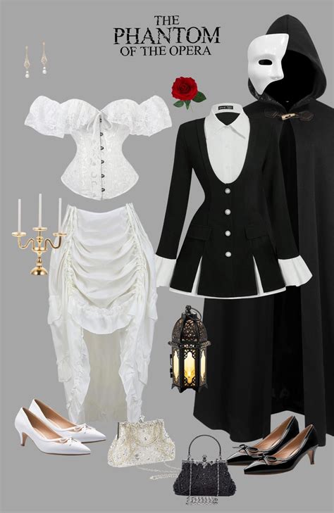 Phantom Of The Opera Duo Halloween Costume Phantom And Christine Duo