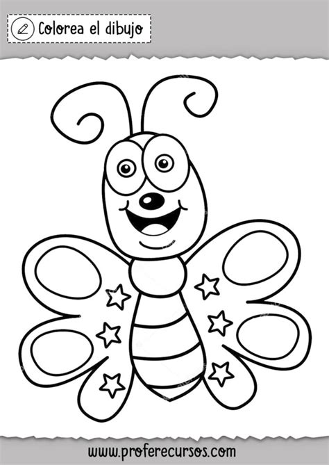 Dibujos De Mariposas Para Colorear