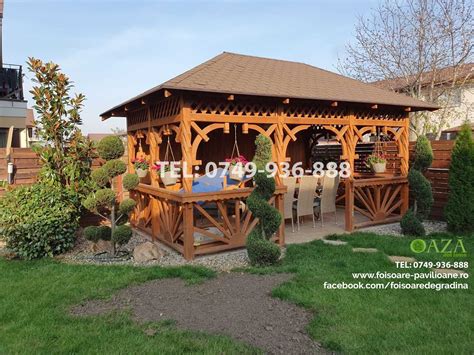 Foisor Din Lemn Model Rustic Livrare In Toata Tara Gheorgheni • Olx Ro