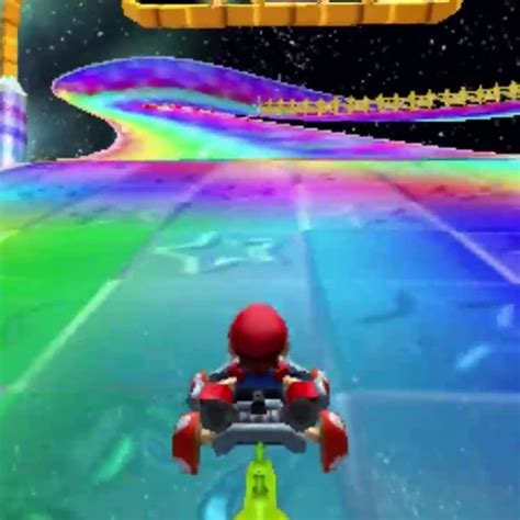 Mario Kart 7 Rainbow Road