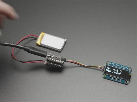 Adafruit Liion Or Lipoly Charger Bff Add On For Qt Py