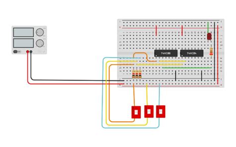 Circuit Design Tarea 1 Circuito Simplificado Tinkercad