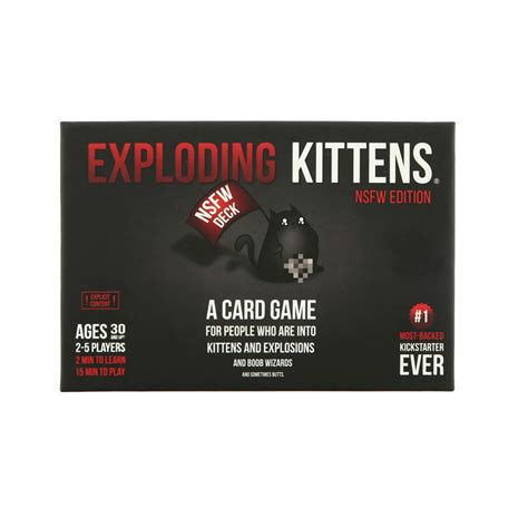 Exploding Kittens การดเกมลกแมวระเบด NSFW Edition สาหรบงานปารต Shopee Thailand