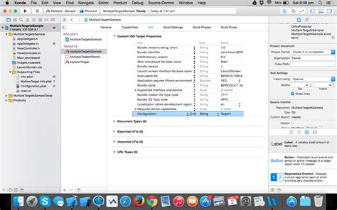 How To Use Multiple Targets In Xcode