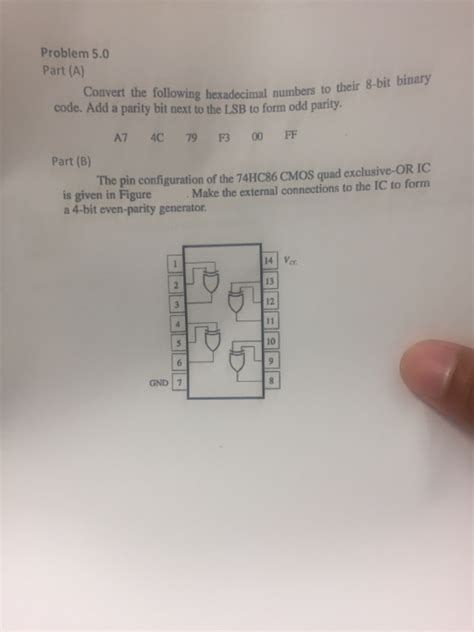 Solved Convert The Following Hexadecimal Numbers To Their