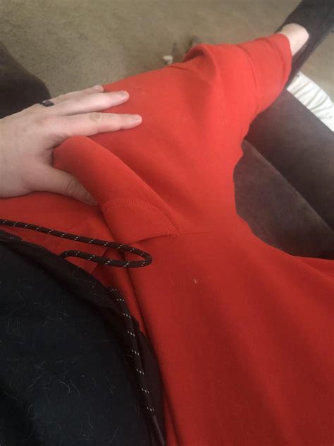 This Red Is Perfect For Showing My Dickprint Scrolller