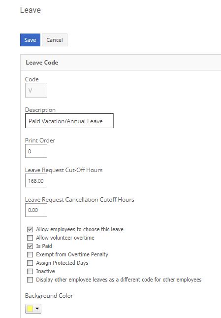 Leave Codes Helpdocs Leave Codes Helpdocs