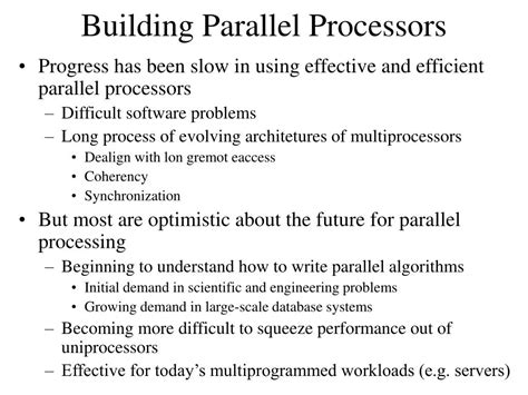 Ppt Multiprocessor Concluding Remarks Vector Processors Powerpoint