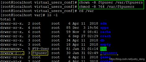 linux下搭建ftp示例 虚拟用户 linux中ftp虚拟账户实验 csdn博客