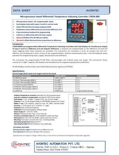 Differential Temperature Indicating Controller At ₹ 9230piece Chakan