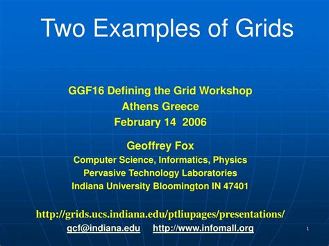PPT Two Examples Of Grids PowerPoint Presentation Free Download ID 9133811