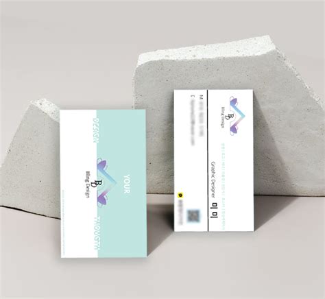 디자인인쇄까지 한번에 명함제작 크몽