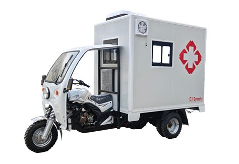350cc Multi Functional Three Wheel Ambulance Can Accommodate Ambulance