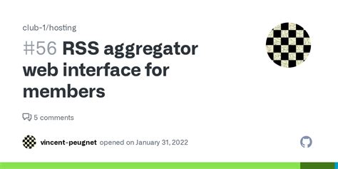 Rss Aggregator Web Interface For Members · Issue 56 · Club 1hosting