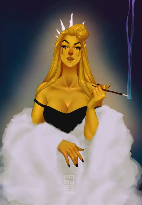 Paolapieretti Lore Olympus Highres Procreate Medium 1girl Black