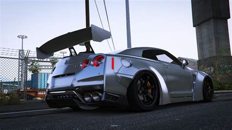 2017 Nissan Gtr [add On Tuning Template Lods] Gta5