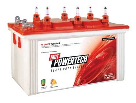 Powertech Pt 20072 Tubular Inverter Battery At ₹ 12000 Nand Ram Park New Delhi Id