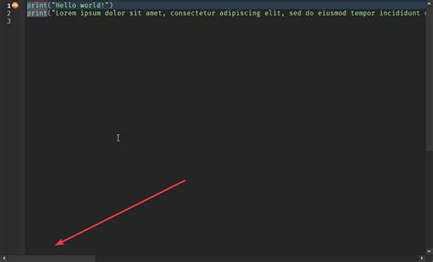 horizontal scrolling always goes back to the beginning at every debug