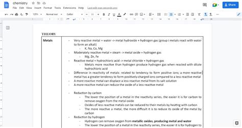 Chemistry O Level Notes 20212022 Practical Notes Hobbies And Toys Books And Magazines