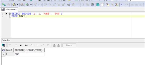 Oracle Decode Function Ontoor Blogs