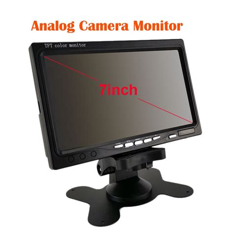 Cctv Analog Camera Monitor 7 Inch 2ch Video Input Grandado