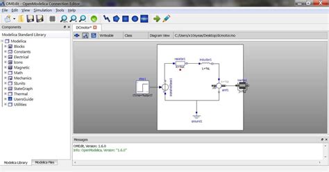 Dcmotor Model After Connections Download Scientific Diagram