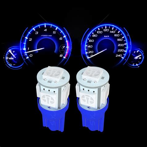 Dash Instrument Cluster Gauge Aqua Blue Leds Lights Kit Fits 95 04