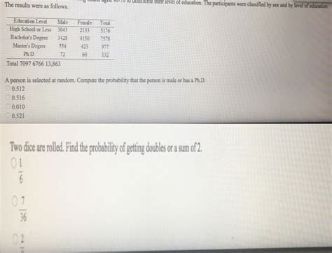 Solved A Person Is Selected At Random Compute The